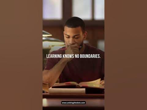 Learning knows no boundaries - YouTube