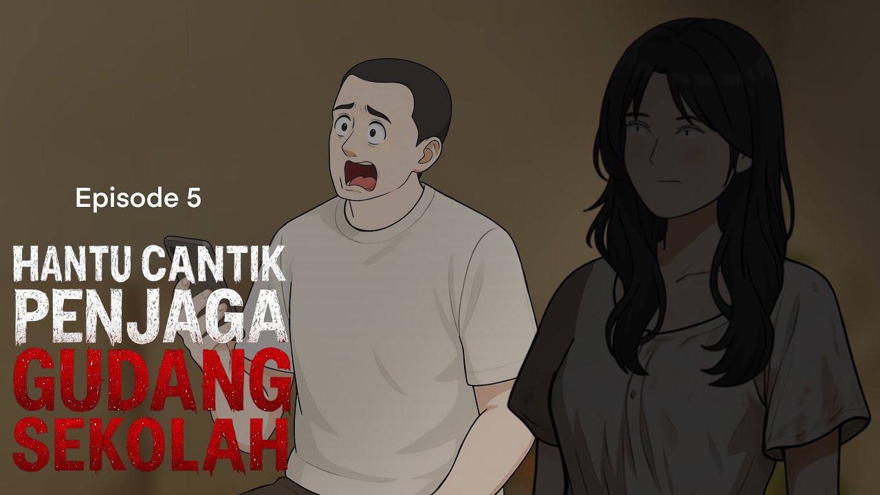 HANTU CANTIK PENJAGA GUDANG SEKOLAH PART 5 - ANIMASI SEKOLAH - YouTube