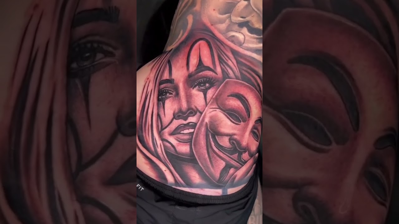 Chicano Mask Tattoos