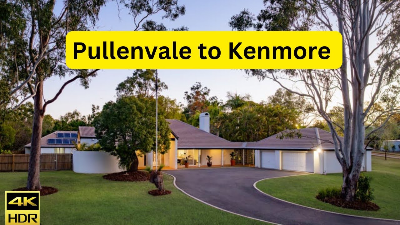 Pullenvale to Kenmore plaza brisbane 4k virtual Tour 2024 #travel # ...