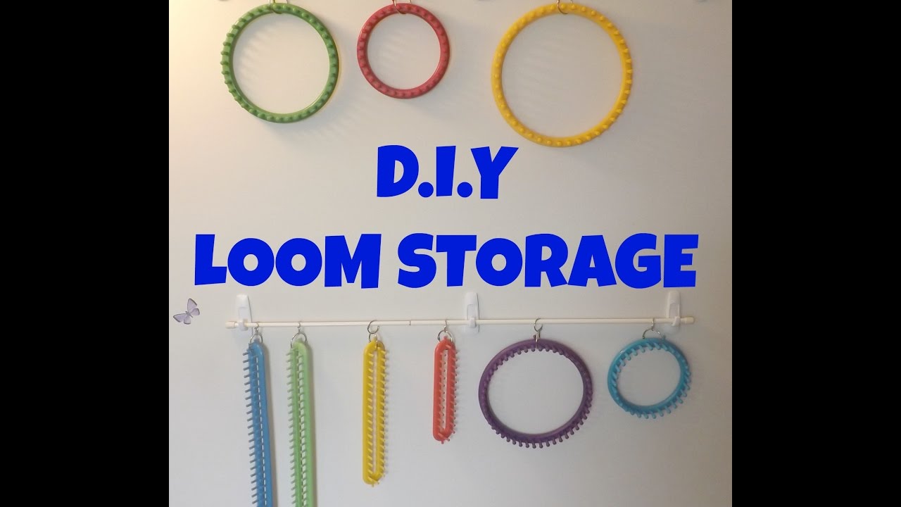 D. I. Y. Loom Storage For Under $25 - YouTube