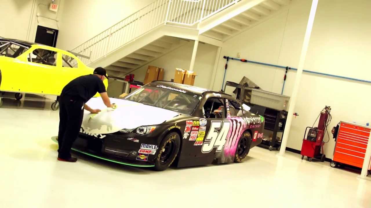 Monster Energy and Project Pink Car Wrap - YouTube