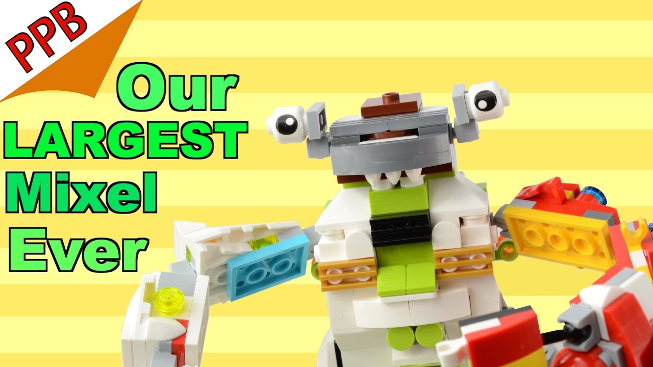 Lego Mixels #74: Colossal Mega Mixel MOC - YouTube