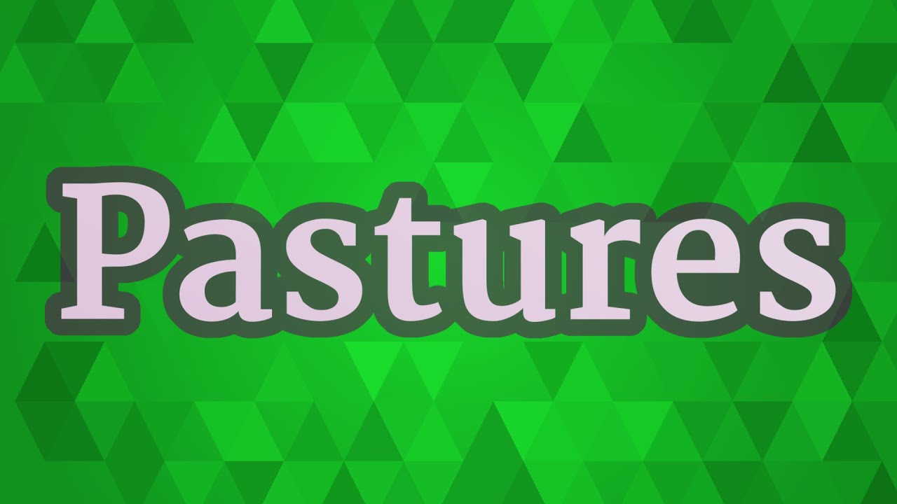 PASTURES pronunciation • How to pronounce PASTURES - YouTube