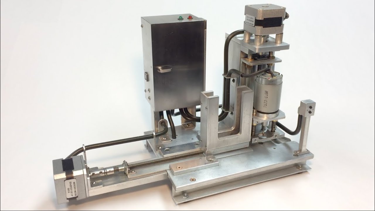 drillBot automated production - YouTube