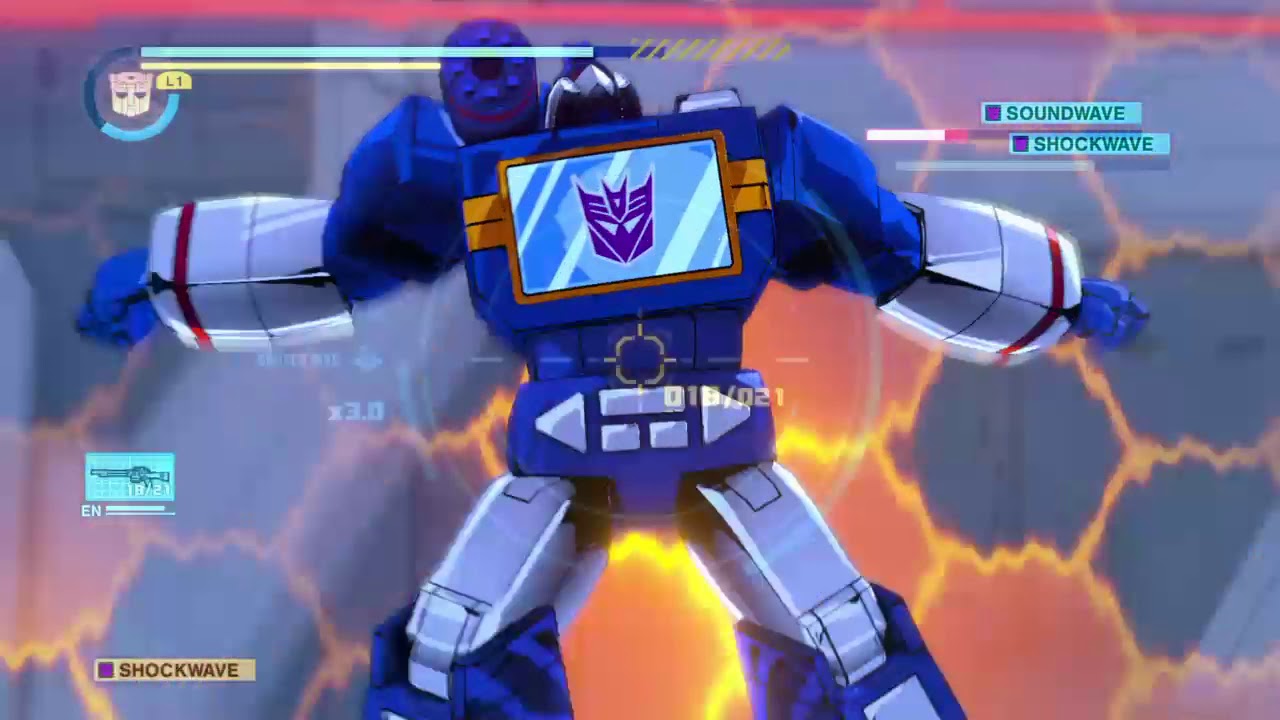 Bumblebee vs shockwave and soundwave - YouTube