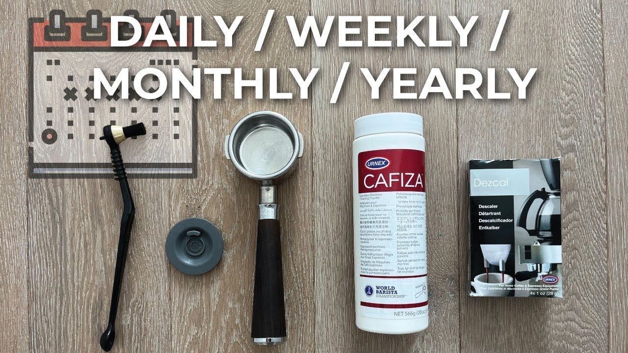 Espresso Machine Cleaning Guide: Daily to Monthly Maintenance - YouTube