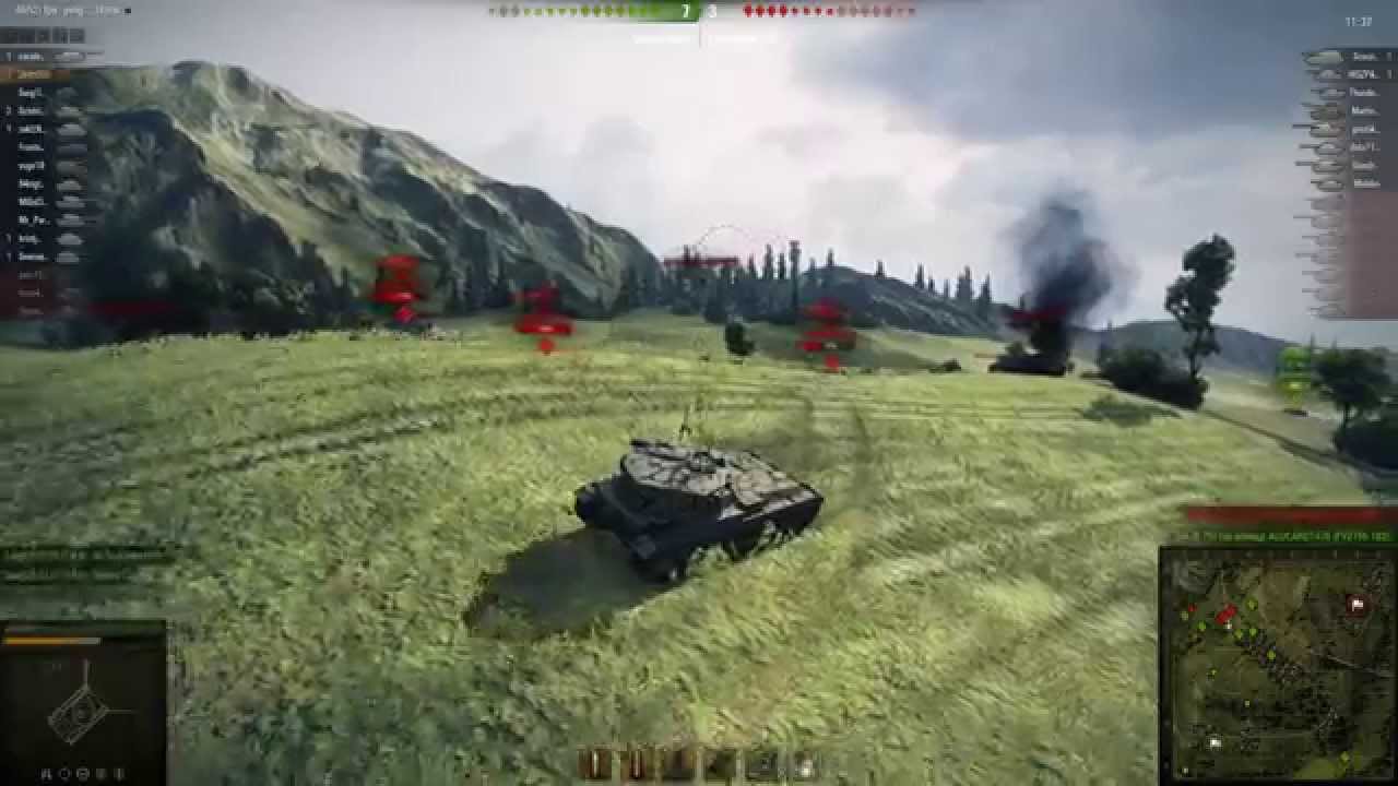 World Of Tanks Gameplay FV215b 183 British Tank Destroyer Tier 10 - YouTube