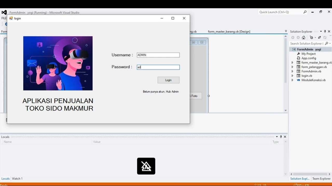 Tutorial Pembuatan Aplikasi Penjualan Menggunakan VB.Net - YouTube