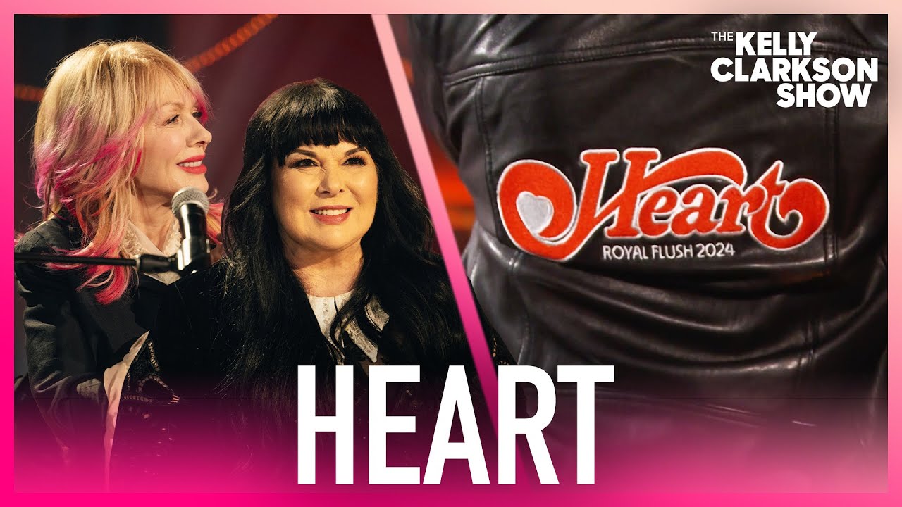 Heart Surprises Kelly Clarkson With Custom Leather Jacket For Her ...