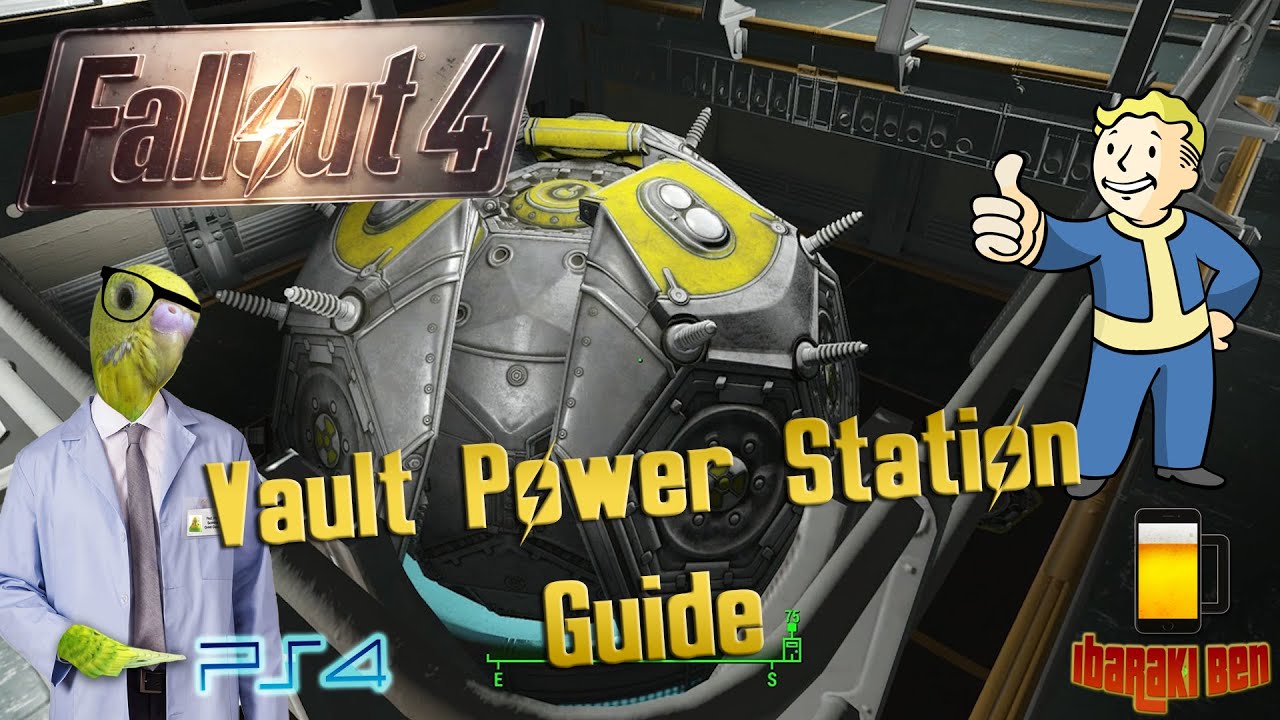 Fallout 4 - Perfect Settlements - Vault Power Station Guide - YouTube