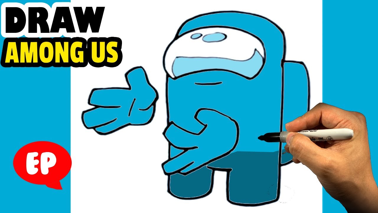 How to Draw AMONG US - Hugging - YouTube