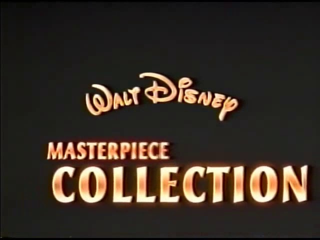 Walt Disney Masterpiece Collection Logo 1992 Walt Disney Classics Logo