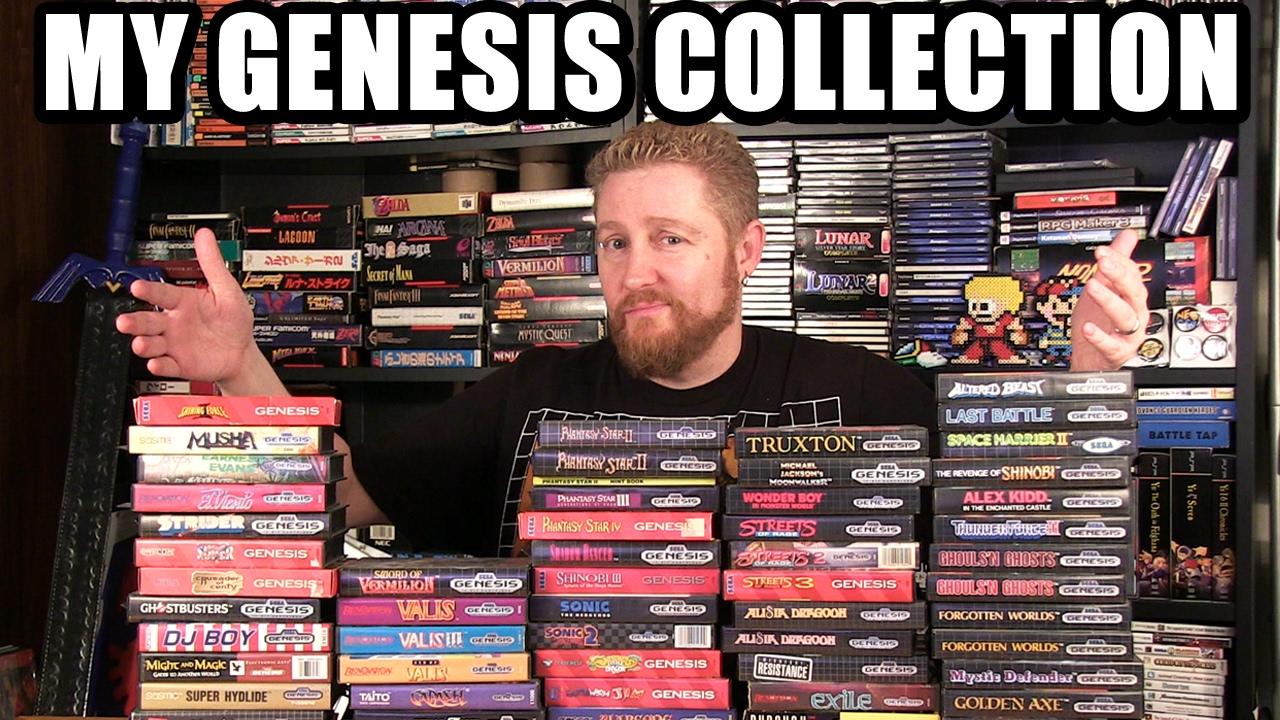 MY SEGA GENESIS COLLECTION - Happy Console Gamer - YouTube