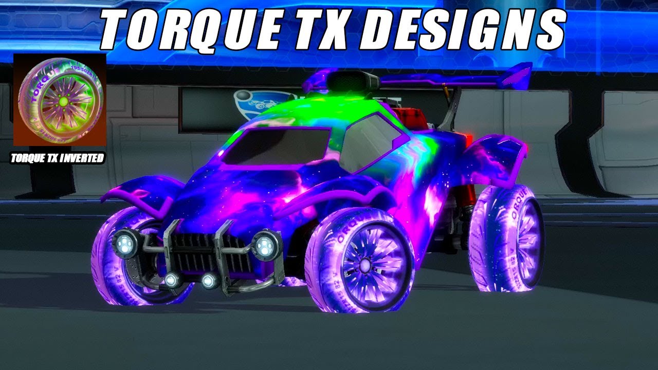 Torque TX: Inverted Wheels Car Designs - Rocket Leagu - YouTube