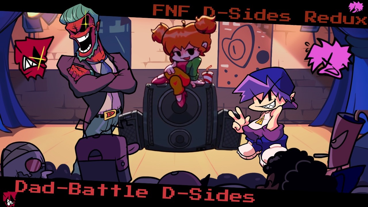 FNF D-Sides Redux FNF Mod - Dad Battle - FC - Gameplay - YouTube