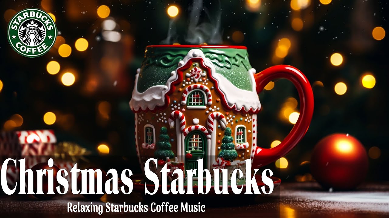 Christmas Starbucks 🎅 Merry Christmas 2024🎄2 Hours of Happy Starbucks ...