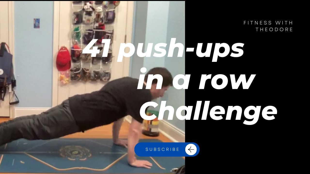 Day 70, 41 Push-ups in a row. - YouTube