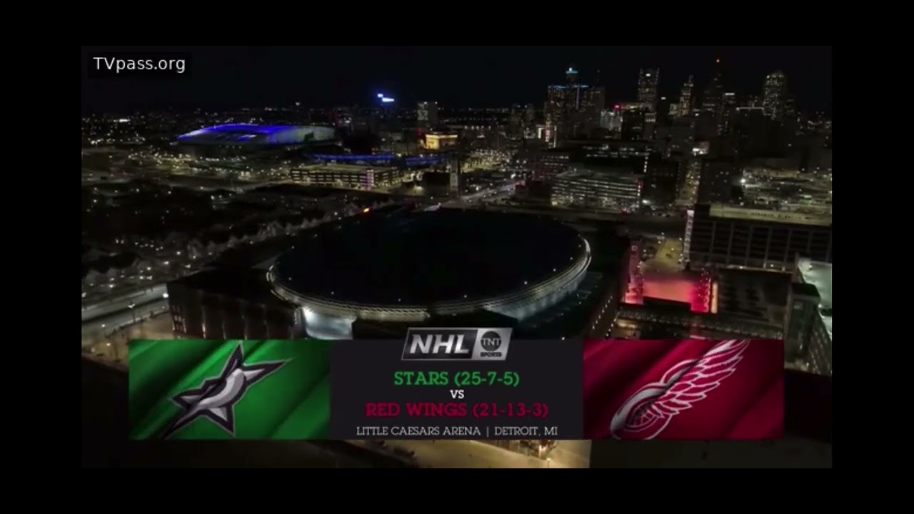 NHL Hockey on TNT Sports intro Dallas at Detroit - YouTube