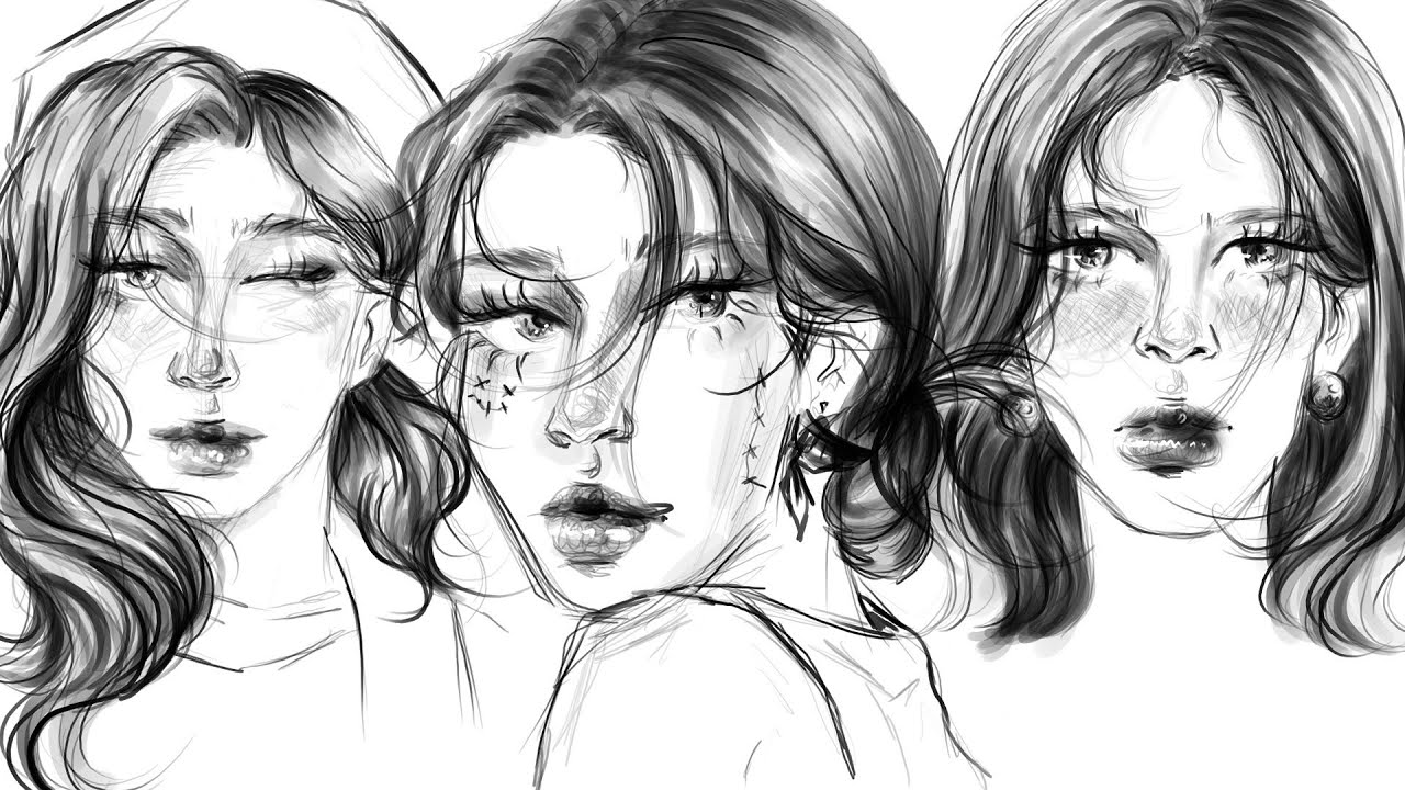 ๐๐ป How To Draw Well Easily ๐๐ป๋์งํธ ์ํธ ์ฌ์ด ๊ทธ๋ฆผ๋ถํฐ ์์ํ๊ธฐ ๋ฆฌ์ผํด๋์ค Draw Face Expression Digital Art Youtube