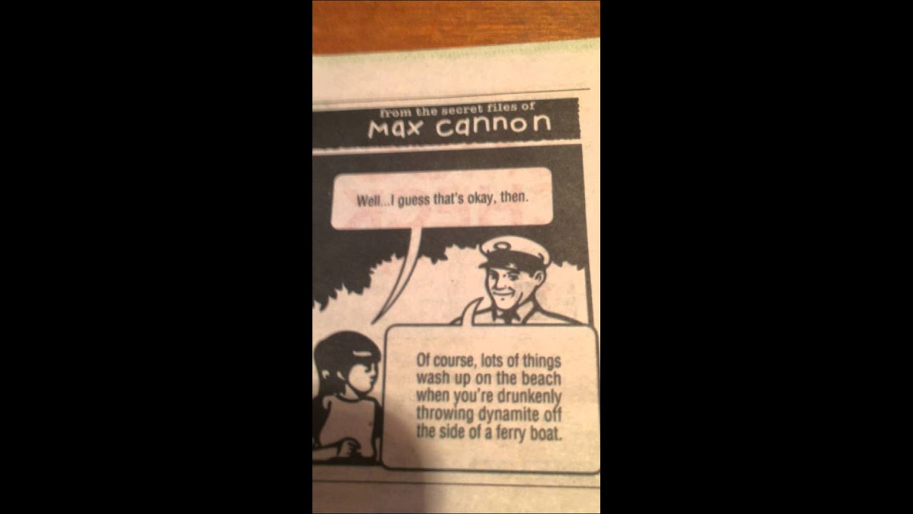 Red meat comic by max cannon read by me - YouTube