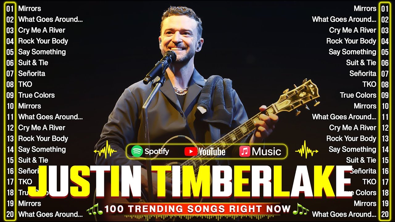 Justin Timberlake Playlist 2025 - Best Songs Collection Full Album ...
