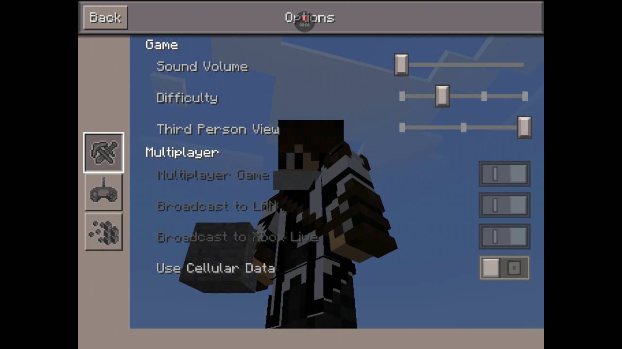 2 cool tricks in minecraft pe😆 - YouTube