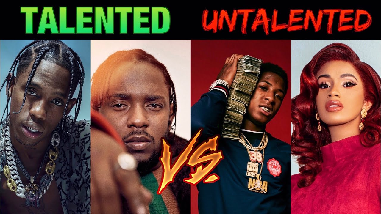 TALENTED Rappers VS UNTALENTED Rappers - YouTube