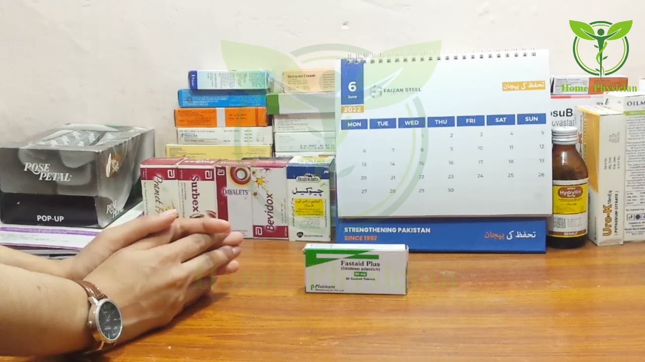 Fastaid Plus Tablet Uses,Side Effects, Doses | Diclofenac Potassium ...