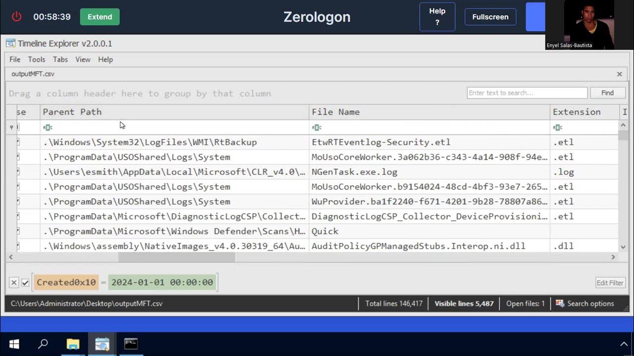 Title: Parsing MFT with MFTECmd: A Forensic Analysis Guide - YouTube