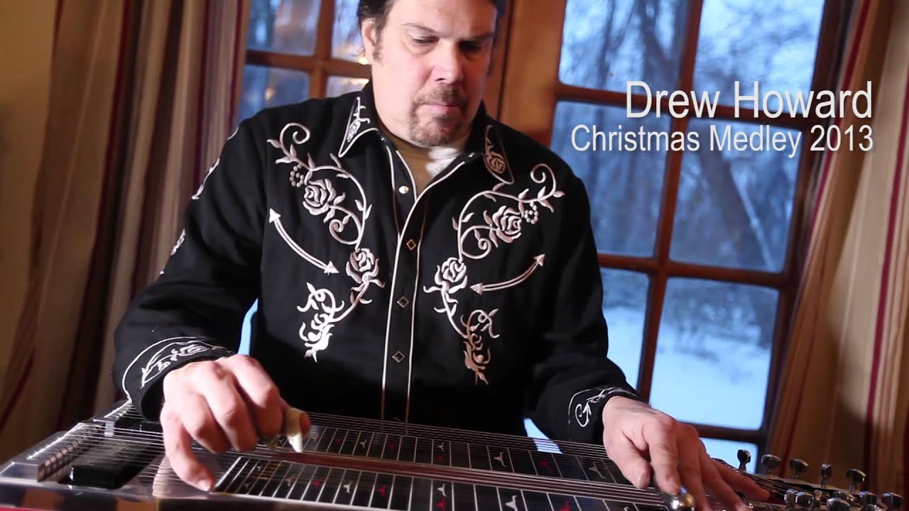 Drew Howard's Pedal Steel Christmas Medley 2013 - YouTube