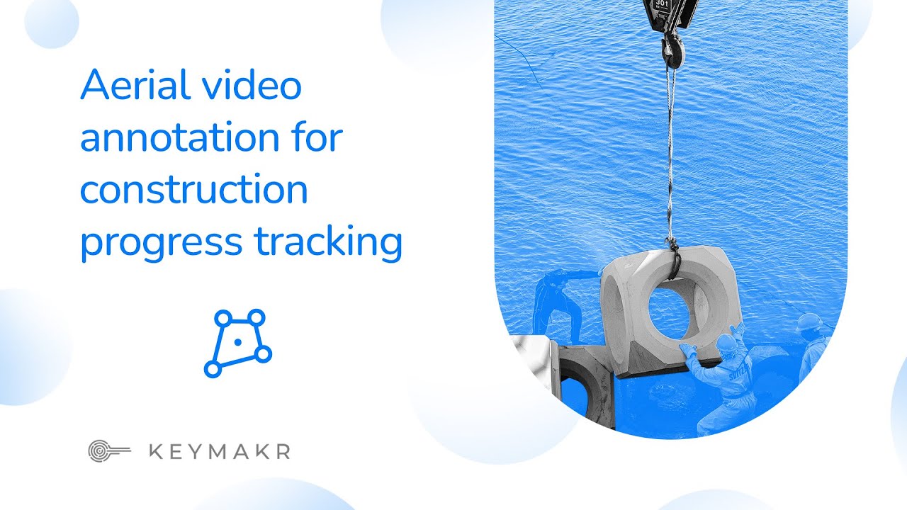 Aerial video annotation for construction progress tracking - YouTube