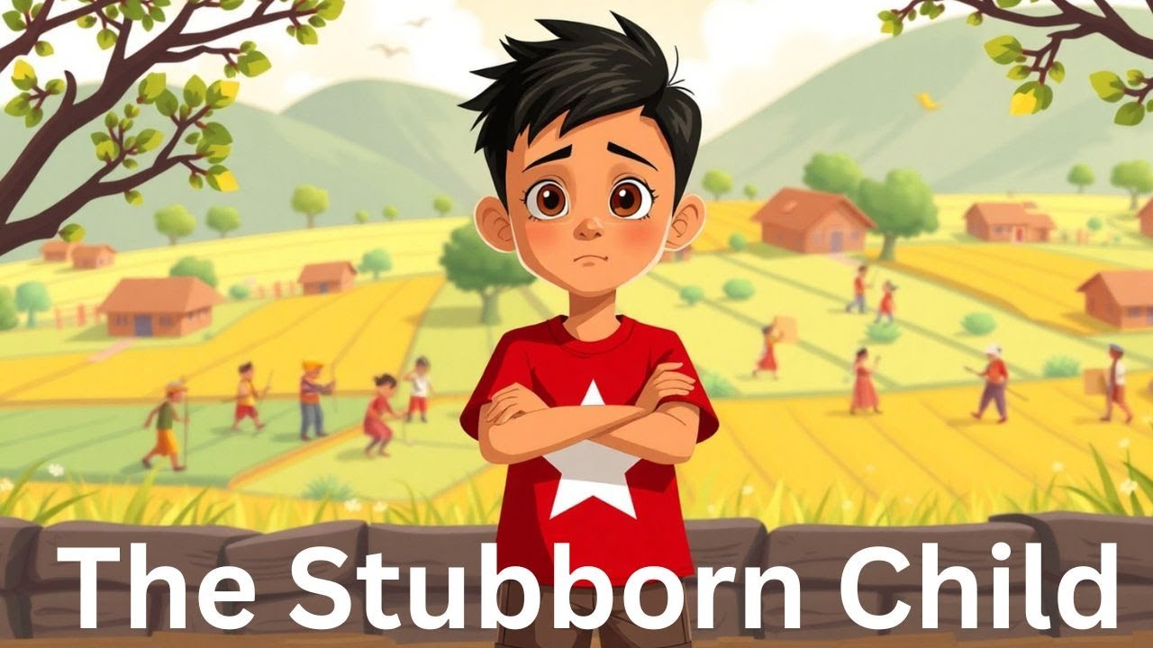 The Stubborn Child | How a Stubborn Child Learned to Be Kind | Kids ...