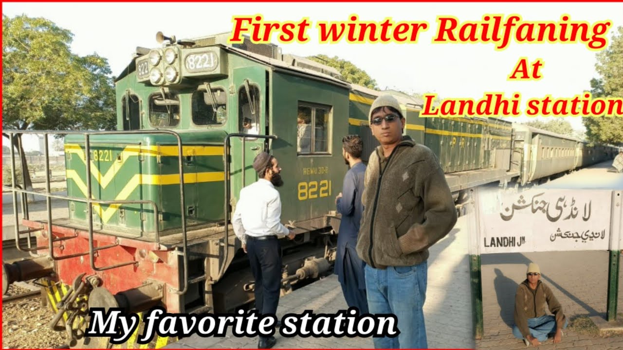 Railfaning at Landhi junction/Winter Railfaning#Landhijunction - YouTube