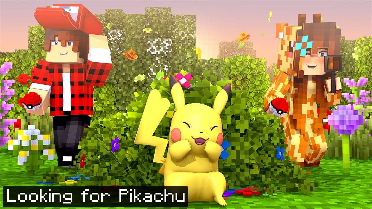 WHERE is PIKACHU in MINECRAFT? | Pixelmon Pocket Pixels Ep 3 - YouTube