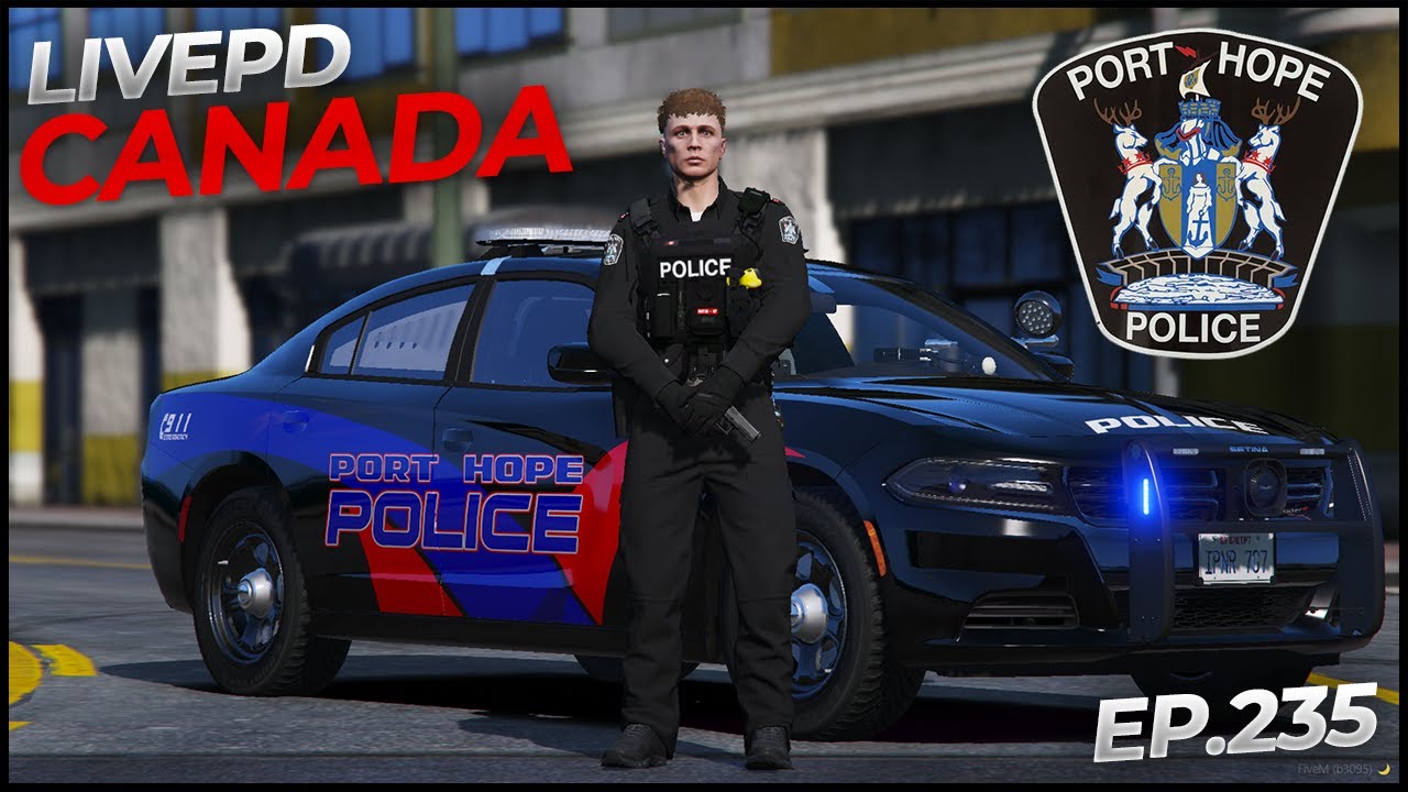 #FiveM LivePD Canada Greater Ontario Roleplay | Port Hope Police ...