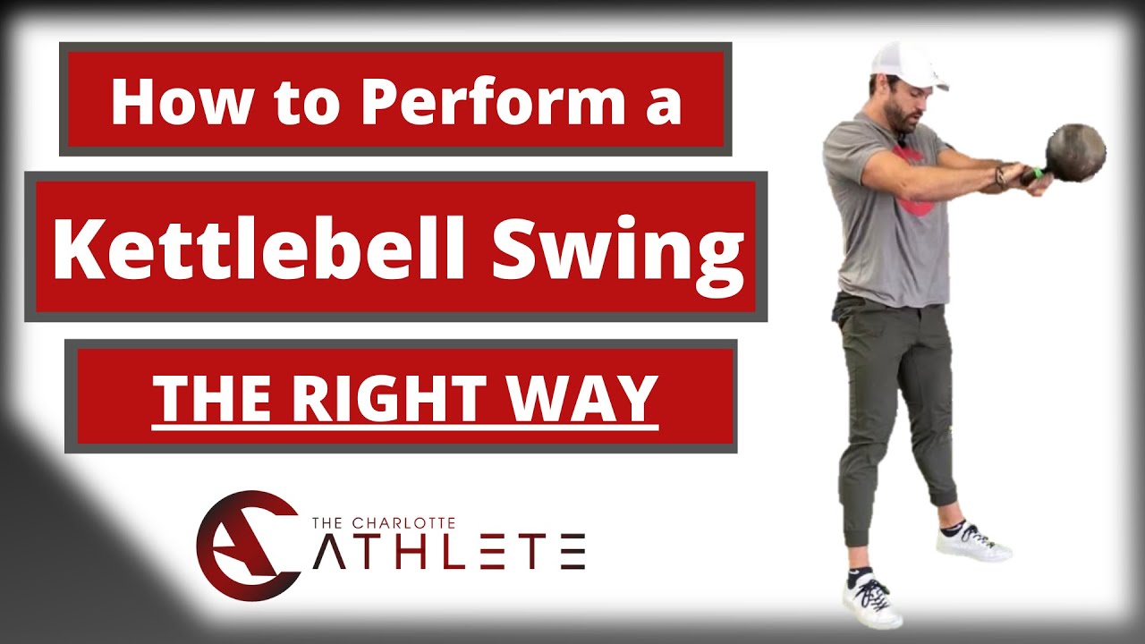 How To Perform A Kettle Bell Swing THE RIGHT WAY - YouTube