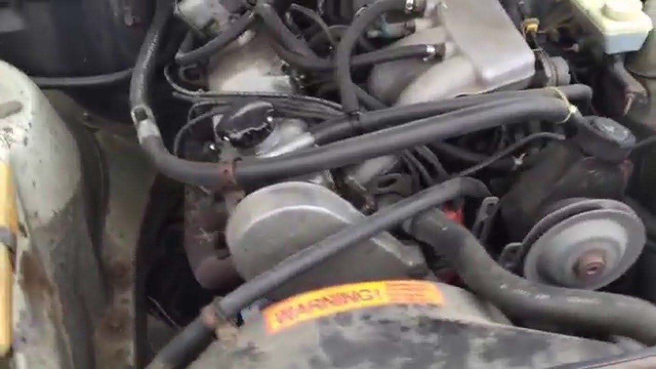 1980 Volvo 240 Engine Bay - YouTube