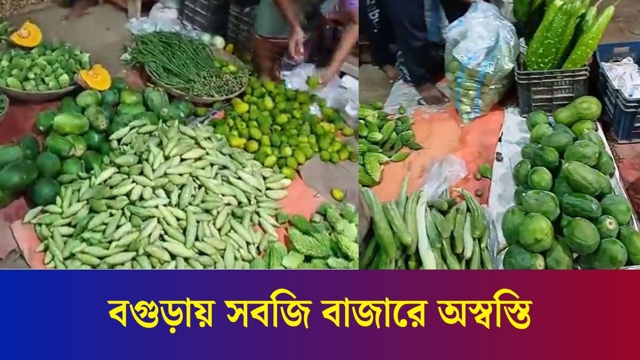 শীতের সবজি আসতে শুরু করেছে বগুড়ার বাজারগুলোতে | Daily Karatoa - YouTube