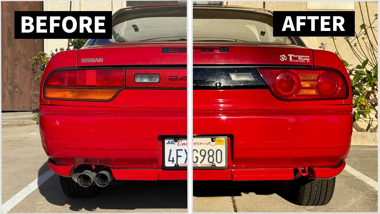 ICONIC S13 TAIL LIGHT INSTALL - YouTube