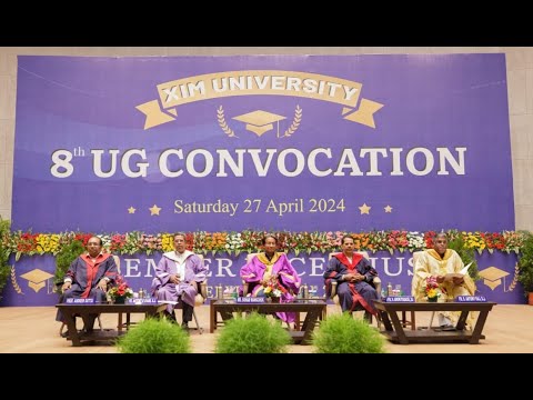 8th UG CONVOCATION,XIM UNIVERSITY - YouTube