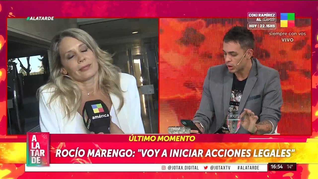 La PALABRA de ROCÍO MARENGO tras el ESCÁNDALO con su HERMANA: “Voy a iniciar acciones legales ...