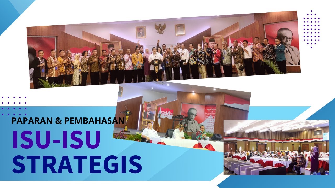 Paparan dan Pembahasan Isu-Isu Strategis - YouTube