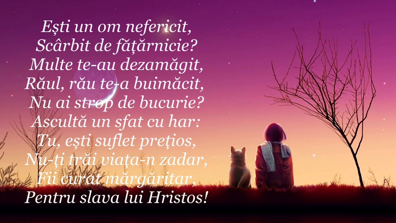 Esti un om trist si trudit poezie Teodor Groza - YouTube