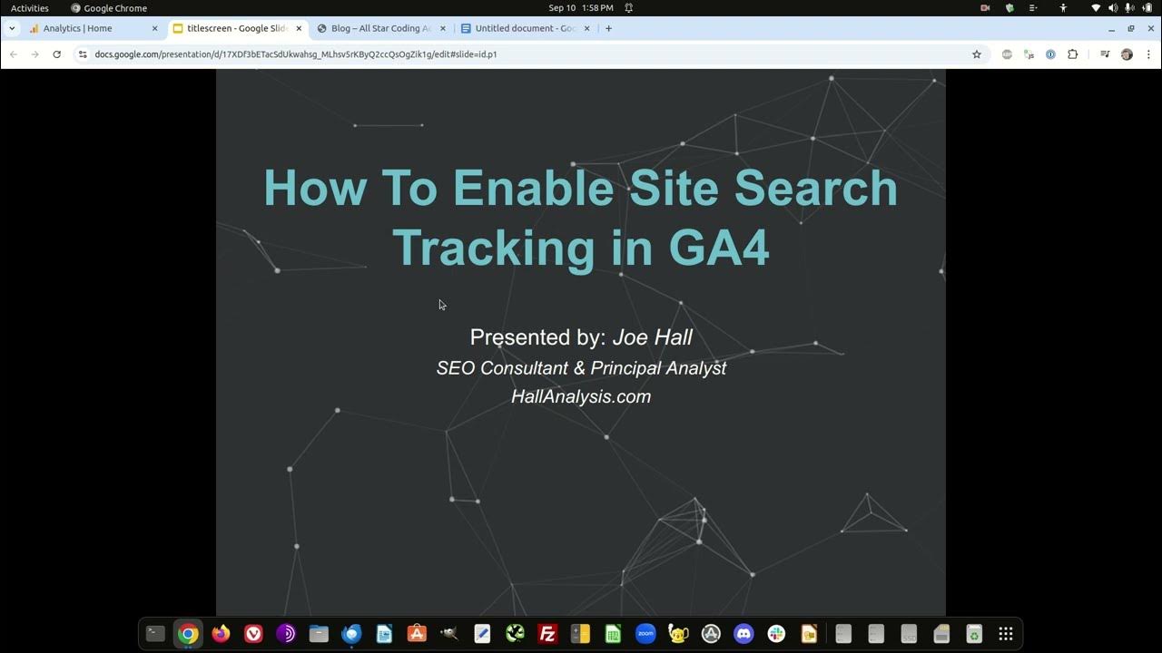 How To Enable Site Search Tracking in GA4 - YouTube