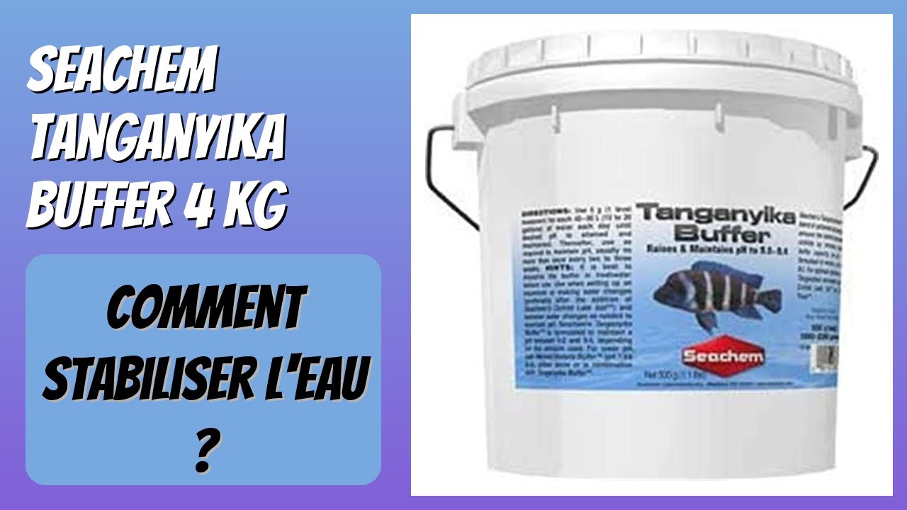 AVIS (2026) : Seachem Tanganyika Buffer 4 kg. DÉTAILS - YouTube