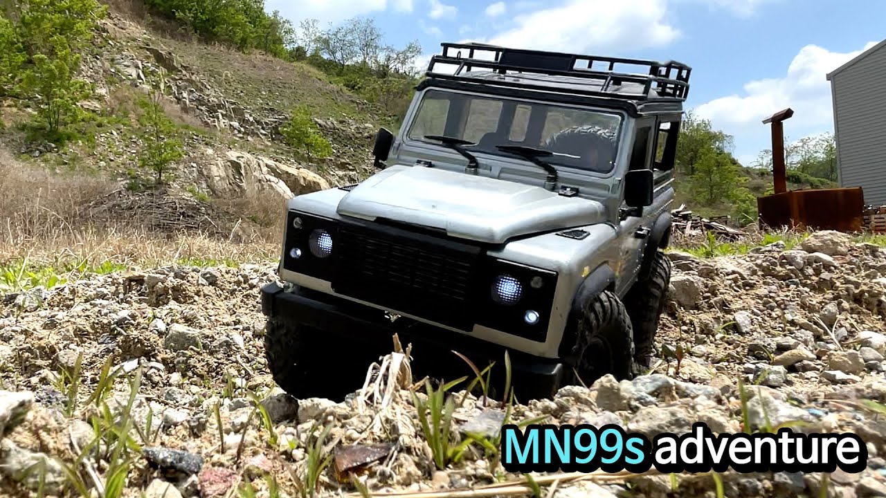 mn99s land rover defender off-road adventure, rc crawler, rc오프로드, 랜드로버 ...
