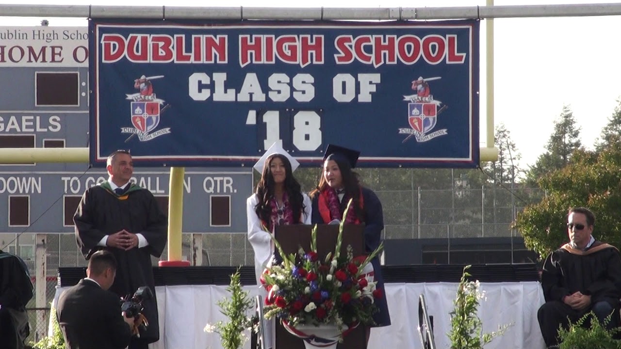Dublin High School Commencement 2018 Senior Class Gift - YouTube