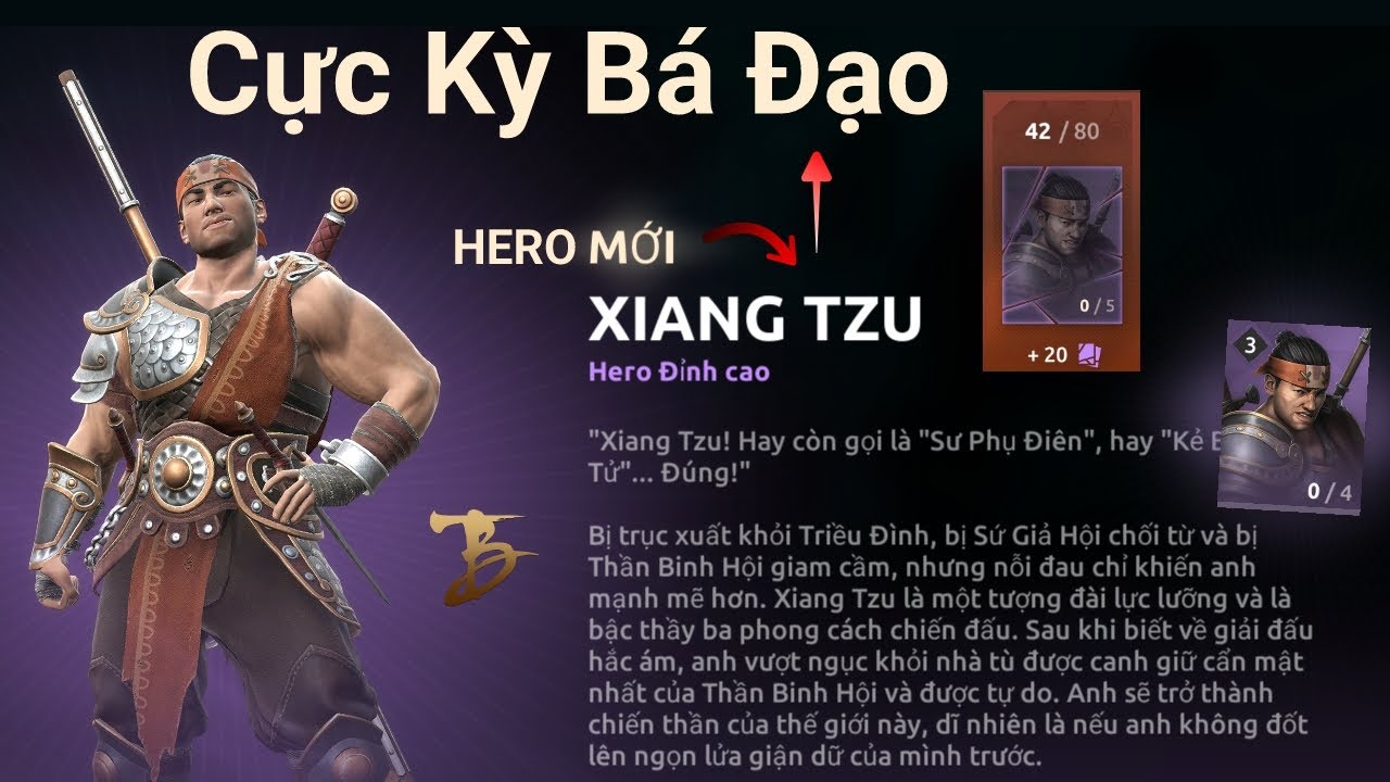 Unlocked New Hero | Xiang Tzu | Shadow Fight 4 Arena - YouTube