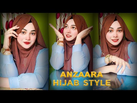 Hijab tutorial || Anzaar hijab style (most requested) @EverydayLifestyleByTania
